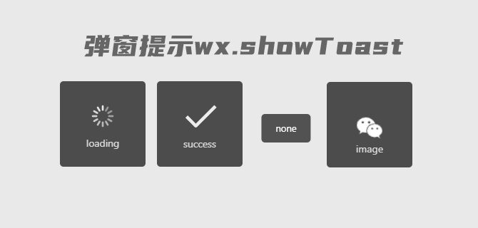 小程序开发之弹窗提示wx.showToast的用法小程序开发-芝麻通网